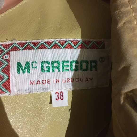 McGregor | Jackets & Coats | Vintage Mcgregor Leather Womans Jacket ...